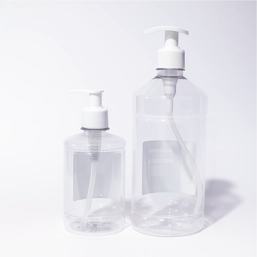 Frasco Pump Transparente - Plast House - Aqui você encontra!